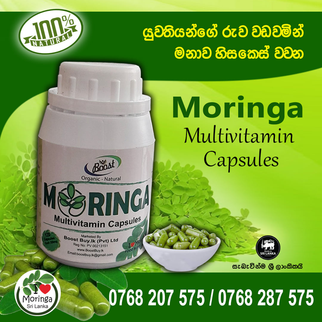 Moringa Oleifera Superfood Natural Moringa Multivitamin -350mg -120 ...